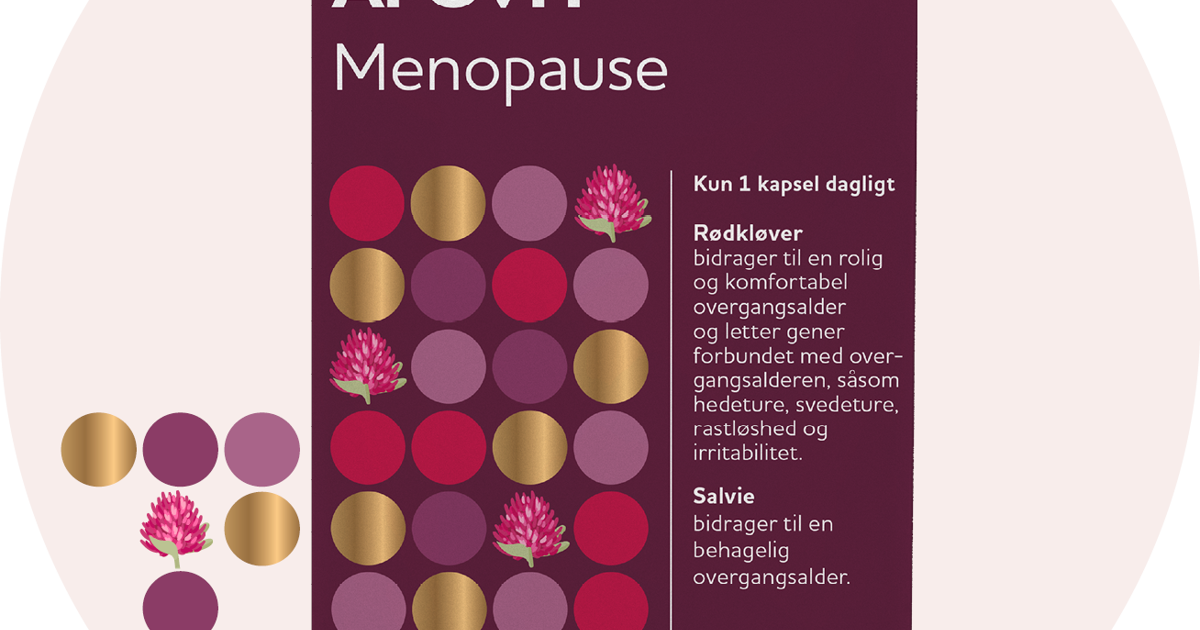 Menopause - letter gener i forbindelse med overgangsalderen