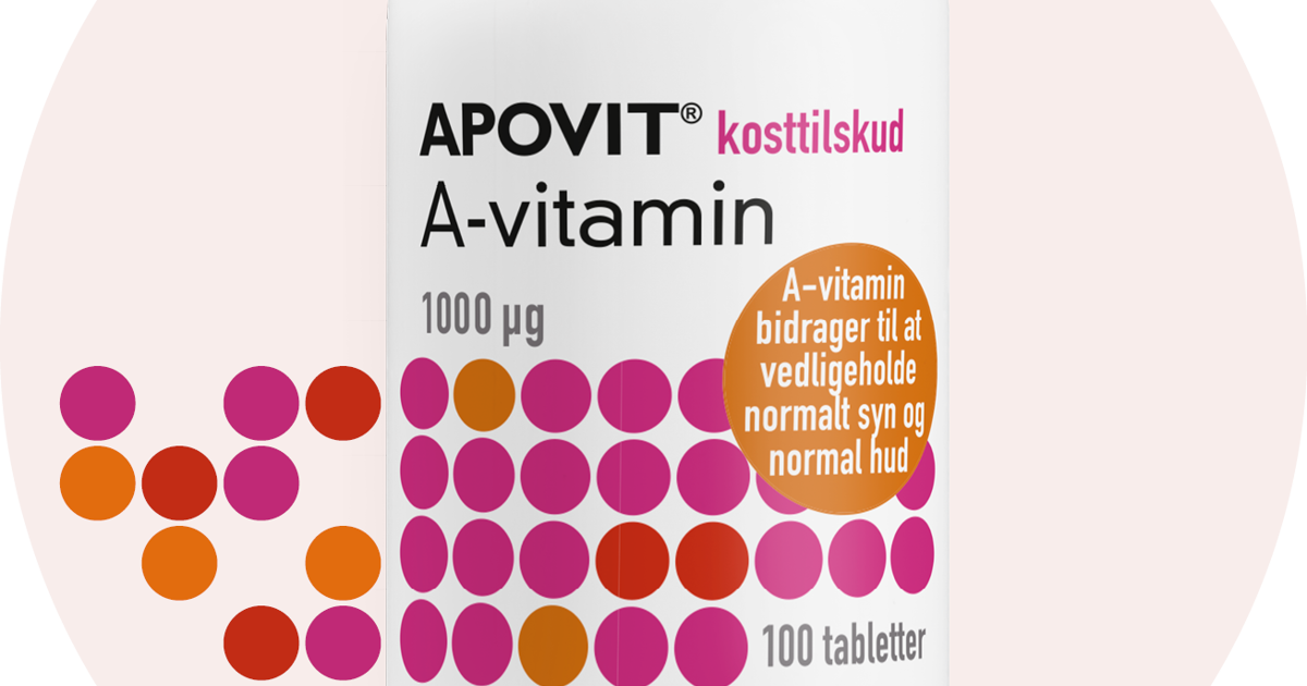 APOVIT A-vitamin har mange vigtige funktioner til din krop